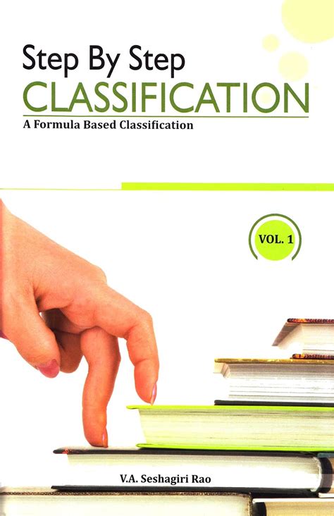 Step By Step Classification A Formula Based Classification