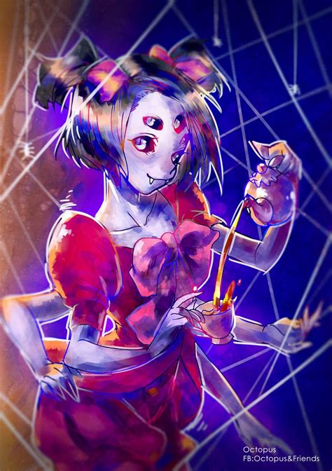 Muffet By Mhtoctopus Фан арт Фэндомы Рисунки