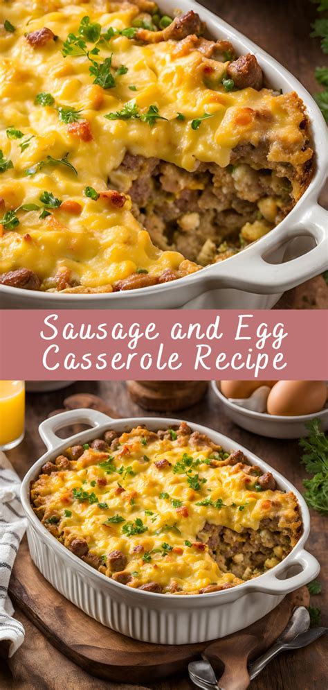 Sausage And Egg Casserole Recipe Cheff Recipes