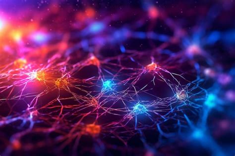 Premium Ai Image 3d Neural Network An Abstract Illustration Of Big