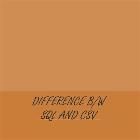 Video Laiba Afzal On Linkedin Sqlvscsv Dataquerying Csvformat Webdevelopmentindia