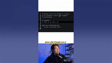 How Would You Find The Biggest Difference 👀 Computerscience Coding Stem Apcs Python Youtube