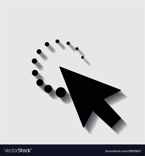 Mouse Cursor Symbol Arrow Click Pointer Isolated