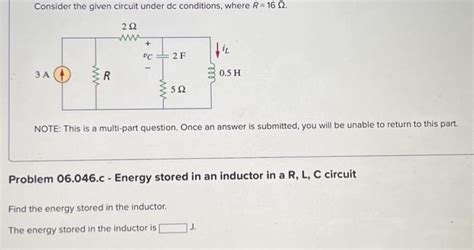 Solved Consider The Given Circuit Under Dc Conditions Where Chegg Com