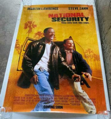 National Security 2003 27x40 S S Original 1sh Final Vg Poster Ebay