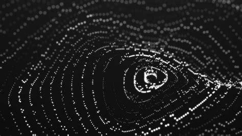 공상 과학 배경 많은 입자가있는 디지털 웨이브 빅 데이터 시각화 축제 프리젠 테이션을위한 템플릿 3d 0명에 대한 스톡 사진 및 기타 이미지 Istock