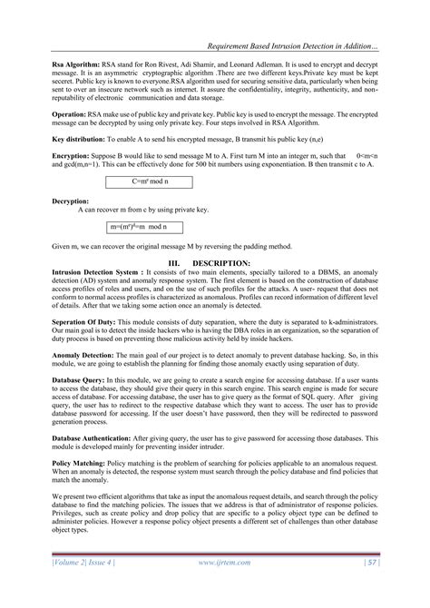 Requirement Based Intrusion Detection In Addition To Prevention Via Advanced Metering