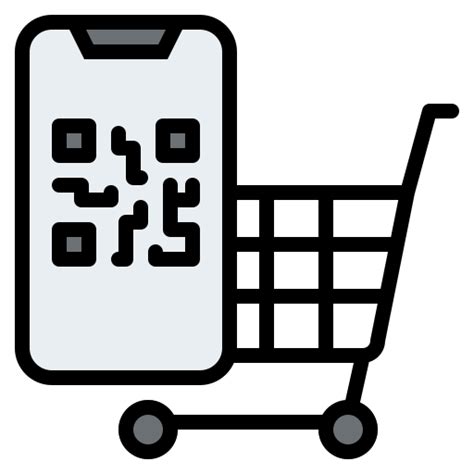 Scan Code Free Commerce And Shopping Icons