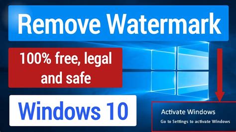 How To Remove Activate Windows 10 Watermark 2020