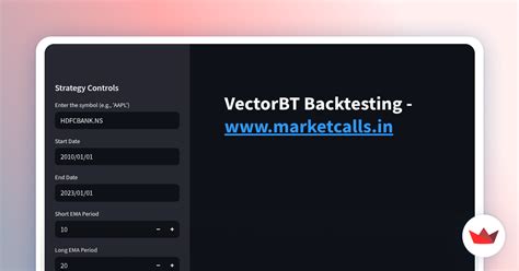 Vectorbt Backtesting