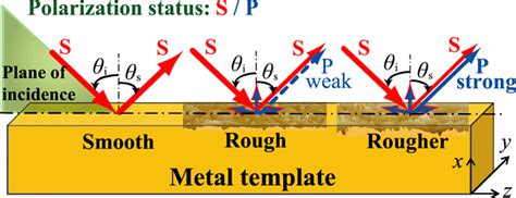 Schematic Diagram For Roughness Inspection Using Light Depolarization