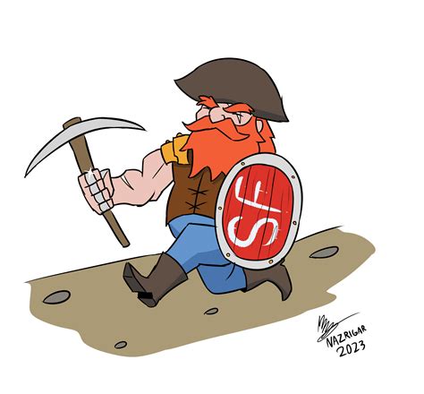 Sourdough Sam As A Fantasy Dwarf From Dwarf Fortress Still Searching For That 6th Ring Art By
