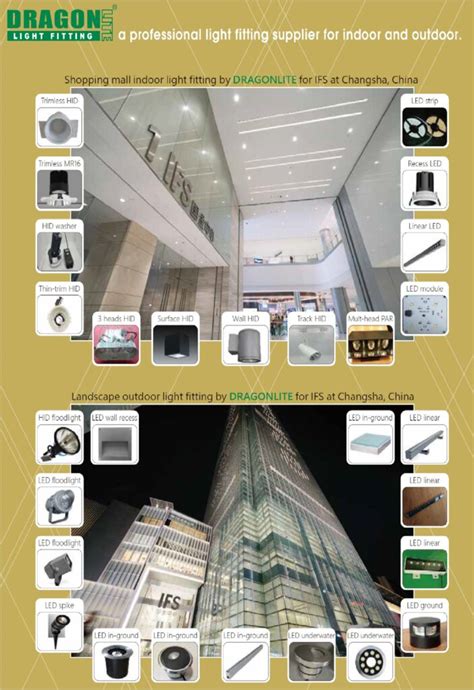 Led Light Fitting Catalogue Country Dragon Group