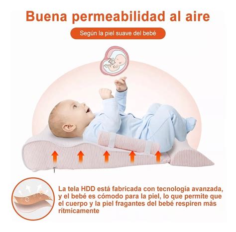 Cojin Antireflujo Colchón Anti Reflujo Bebé Cuna Soporte