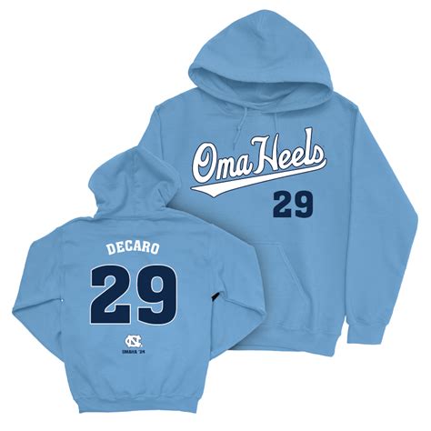 Exclusive 2024 Omaheels Player Hoodie Jason Decaro The Unc Nil Store
