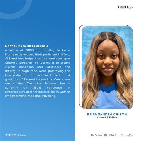 Sandra Chisom Ejiba On Linkedin Expressing Deep Gratitude For Tiidelabs Profound Impact On My