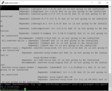 OctoPi Touch Screen With 3 5