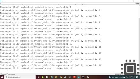 Ds18b20 Sensor With Esp32 Mqtt And Node Red Integration