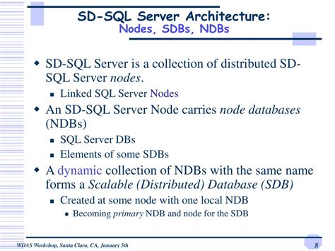 Ppt Prototyping Sd Sql Server A Scalable Distributed Database System