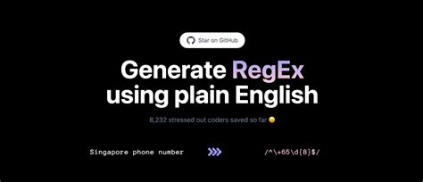 github legendkong subi public english to regex converter powered by