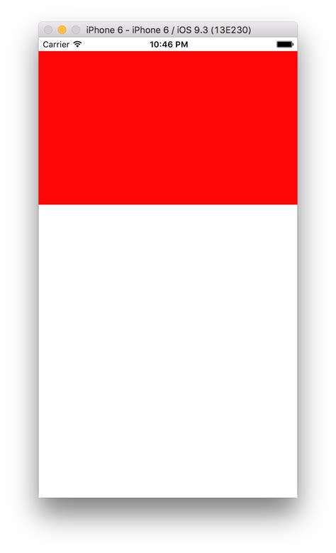 Ios Set Subview Height Relative To Parent View In Storyboard Stack Overflow