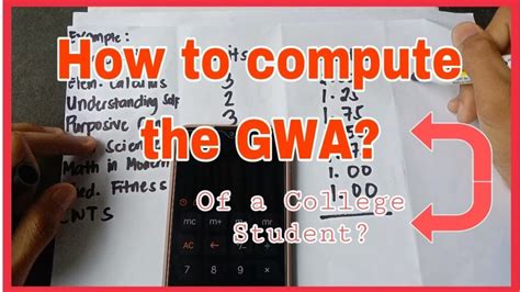 How To Calculate Your Gwa With Gwa Calculator Film Daily