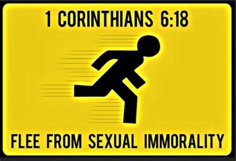 1 Corinthians Flee From Sexual Immorality Ifunny