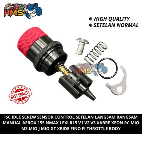 Jual ISC IDLE SCREW SENSOR CONTROL SETELAN LANGSAM RANGSAM MANUAL AEROX 155 NMAX LEXI R15 V1 V2