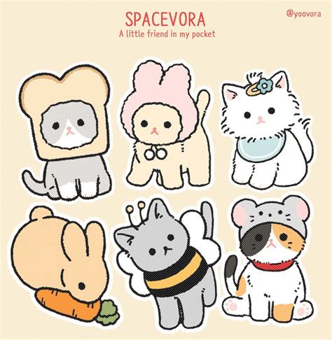 유보라 Yoovora On X 귀여운 동물 그림 귀여운 낙서 귀여운 쉬운 그림