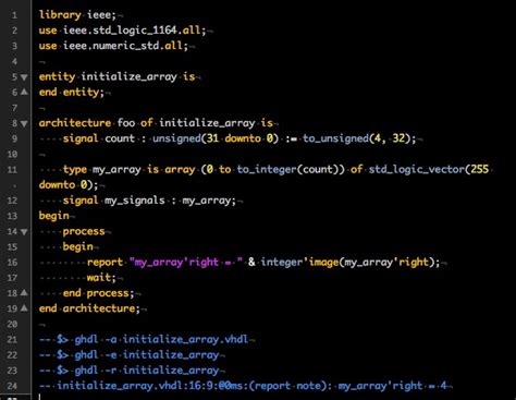 Initialize Array With Variable Length In Vhdl Electrical Engineering