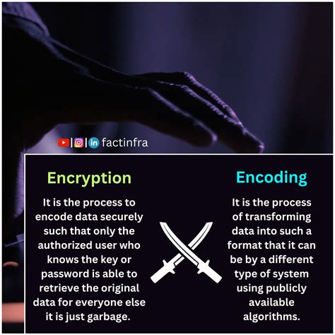 Factinfra On Linkedin Encryption Encoding Cryptography Encrypted Cyberattack Cybersecurity