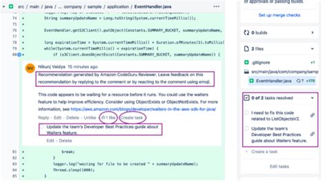 Amazon Codeguru Reviewer And Bitbucket Atlassian Marketplace