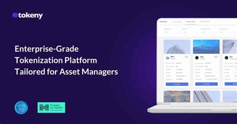 The Enterprise Grade Tokenization Platform For Asset Managers Tokeny