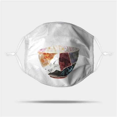 Kintsugi Brokenness Into Beauty By Bittergodart Kintsugi Mask Design Indie Artist