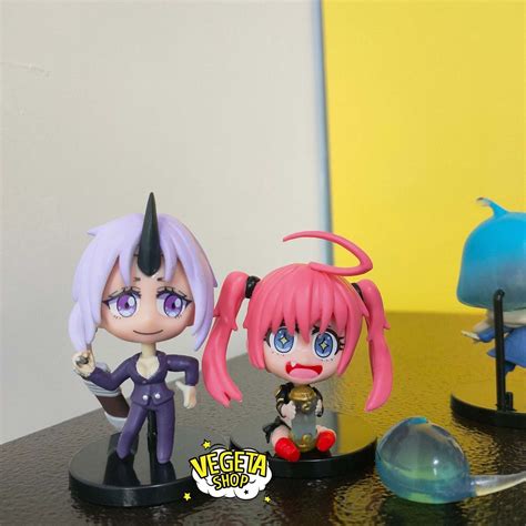 Mô Hình Chuyển Sinh Thành Slime Rimuru Tempest Shion Benimaru Milim Nava Souei Shuna Cao 6