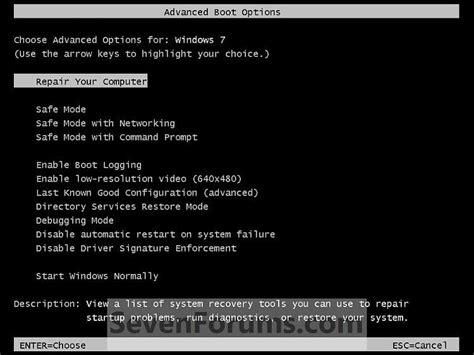 Advanced Boot Options Tutorials