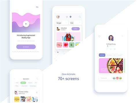 Velvet UI Kit On Behance
