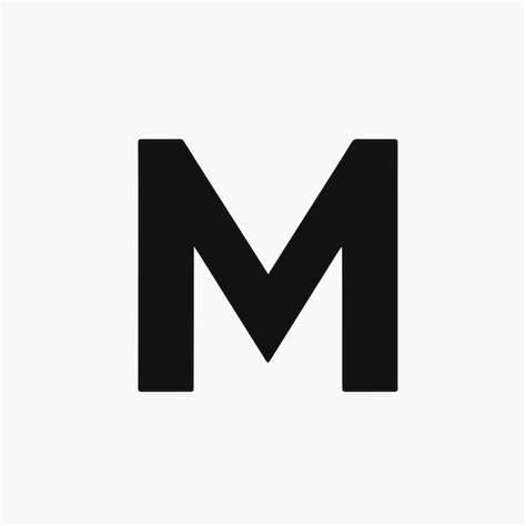 Premium Vector Letter M Logo Vector Illustration