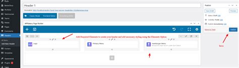 Create Header Using Wp Bakery Page Builder Apressthemes Doc