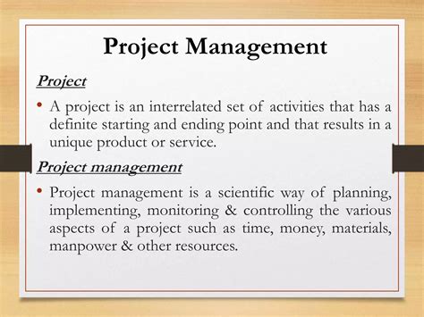Project Management Techniques Cpm And Pert Techniques Pptx