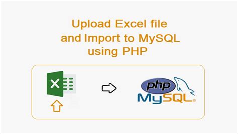 Upload Excel File And Import It Into Mysql In Php Youtube