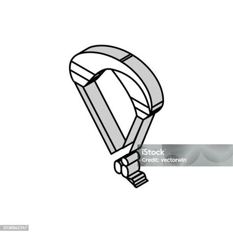 패러 글라이딩 익스트림 스포츠 아이소 메트릭 아이콘 벡터 일러스트 레이 션 등정에 대한 스톡 벡터 아트 및 기타 이미지 등정 래프팅 모래 Istock