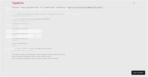 Showcase Github Codesandbox
