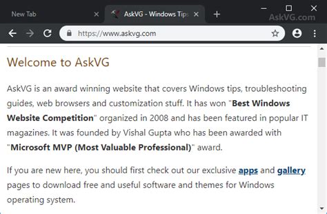 Tip How To Restore Default Theme In Google Chrome AskVG