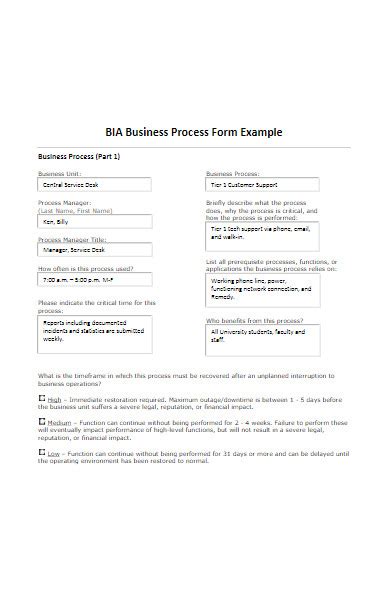 Free 45 Process Forms Download How To Create Guide Tips