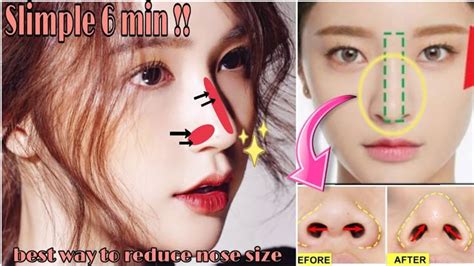 Best Way To Reduce Nose Size Best Nose Exercises Simple Minutes At Home Pretty Nose Face