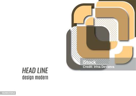 둥근 모서리와 그림자 많은 점으로 사각형을 잘라 트렌디 한 스타일의 창조적 인 광고 포스터 또는 브로셔를위한 밝은 기하학적 디자인 벡터 0명에 대한 스톡 벡터 아트 및 기타