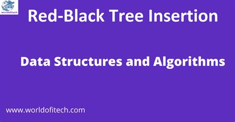 Red Black Tree Insertion Learn Data Structures And Algorithms