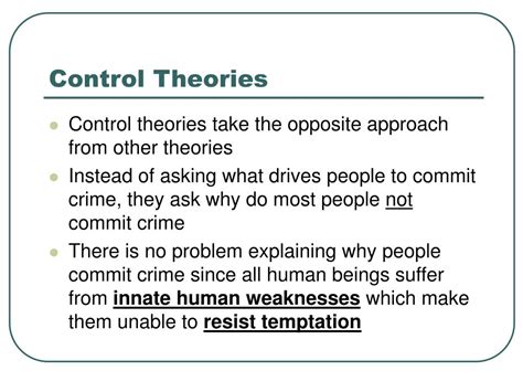 Ppt Control Theories Powerpoint Presentation Free Download Id 296016