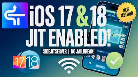 How To Enable Jit On Iphone And Ipad Ios 18 And 17 Sidejitserver Tutorial Youtube
